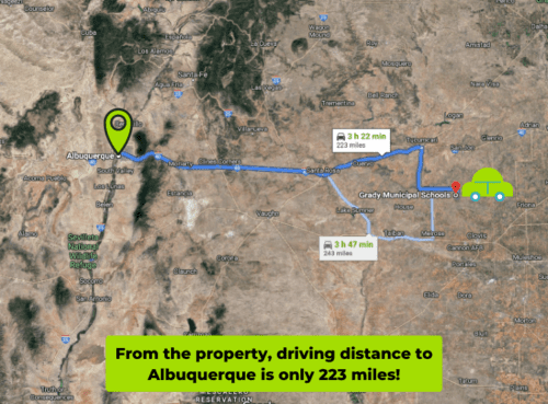 +/-40 Acres 8 Miles out of Grady, NM!! Hiking and Privacy!! | LandStay